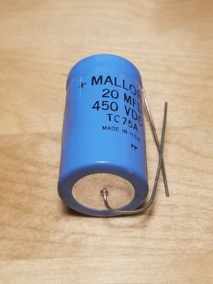 Capacitors - Mallory Electrolytic Capacitors
