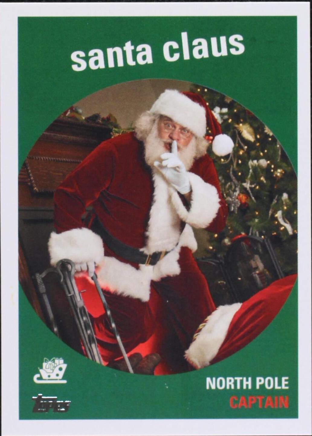 2024 Topps Holiday - The Santa Archives Santa Claus #TSA-59 for sale ...