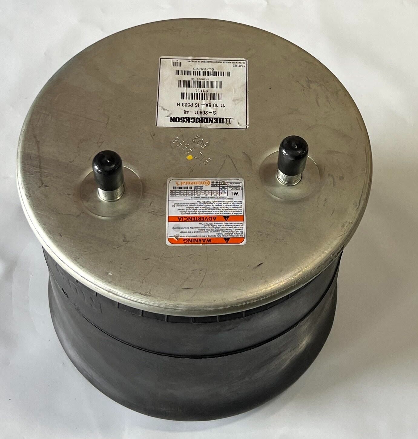 S-20901-48 / S-20901 Genuine Hendrickson Air Spring OEM S-20901-48 / S-20901 Genuine Hendrickson Air Spring OEM