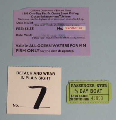 Licenses - Fishing License