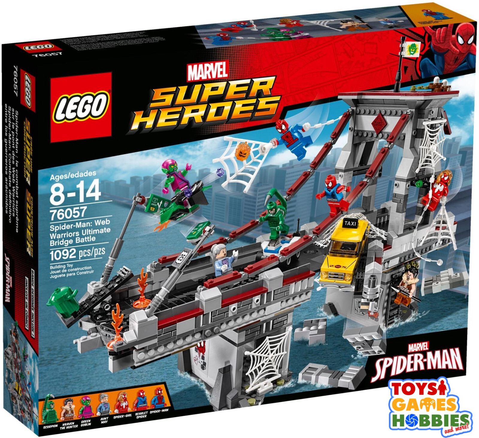 NEW LEGO Spider Man Web Warriors Ultimate Bridge Battle Goblin Spiderman 76057 673419250474 eBay