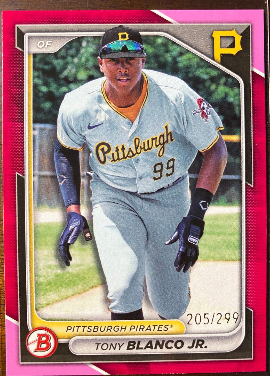 2024 Bowman - Prospects Tony Blanco Jr. #BP-132 Fuchsia Border /299 (RC ...