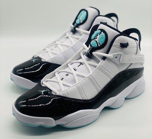NEW Nike Jordan 6 Rings White Tropical Twist Concord 322992 NEW Nike Jordan 6 Rings White Tropical Twist Concord 322992