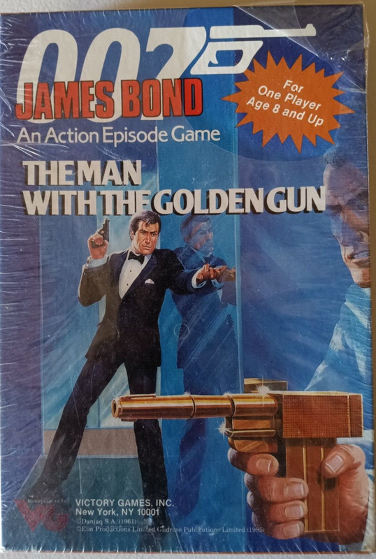 007 James Bond: The Man with the Golden Gun (1985) Board Game – Board Game Guys