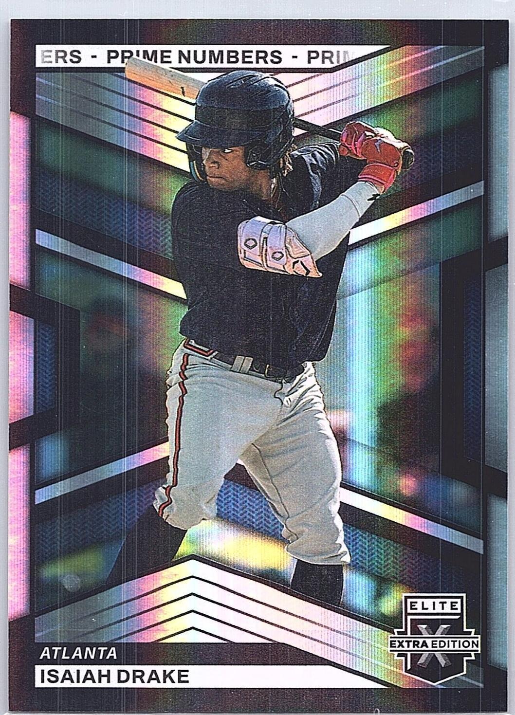 2023 Panini Elite Extra Edition - Isaiah Drake #9 Prime Numbers B /60 ...