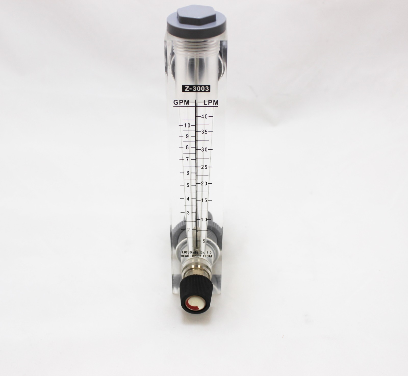 4 Units Panel Flowmeter Water Flow Meter ROTAMETER 2-10 GPM With ...