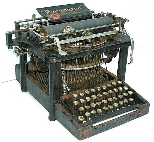 Remington typewriter photos of Remington 2 by year then serial number ...
