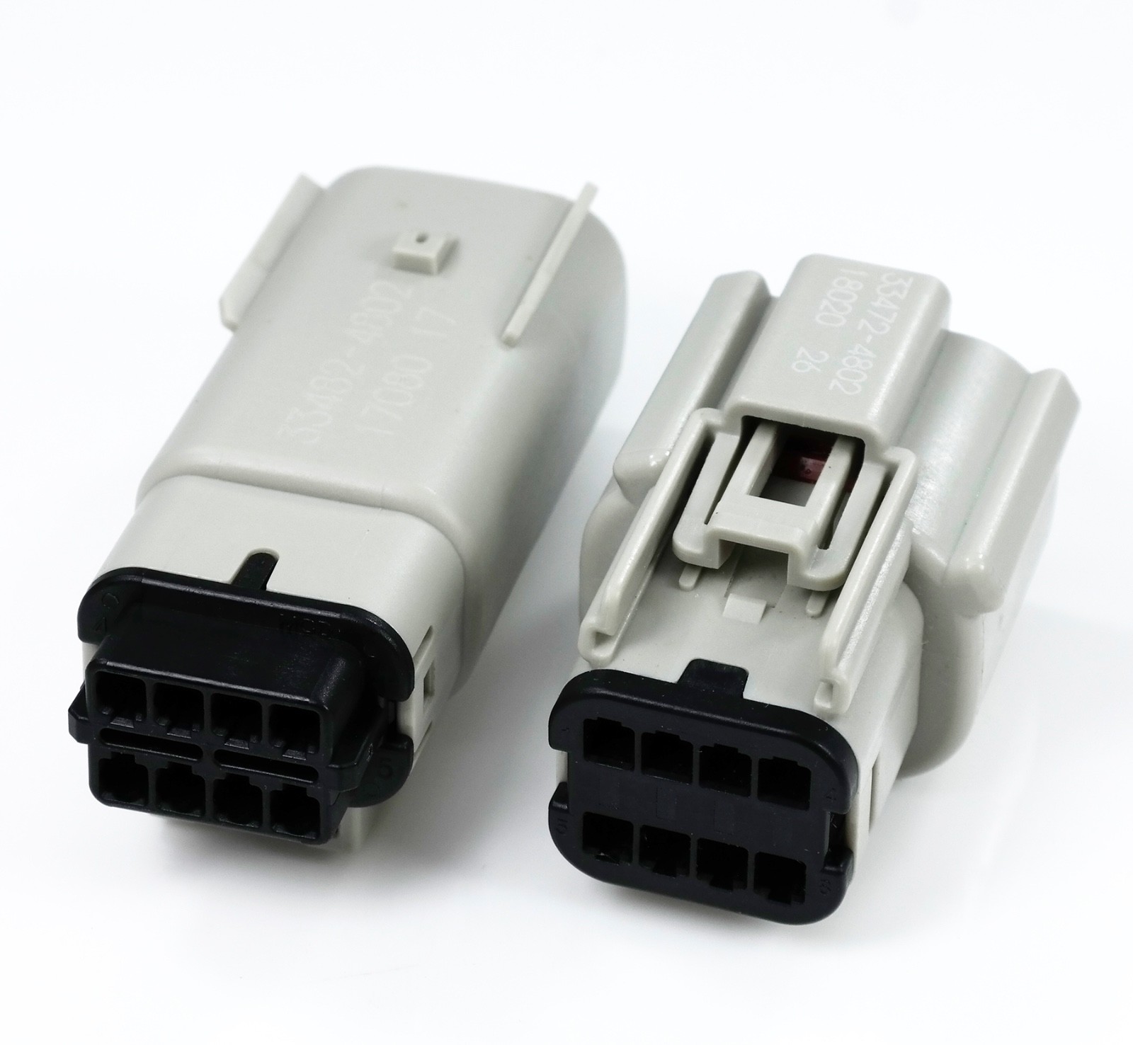 Molex GREY 8 Pin Wire Connector, Harley Waterproof, Sealed Kit, MX150 ...