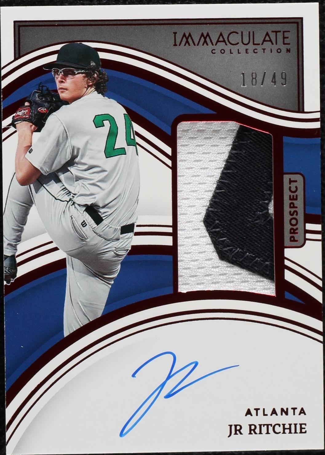 2023 Panini Immaculate Collection - Prospect Patch Autographs JR ...