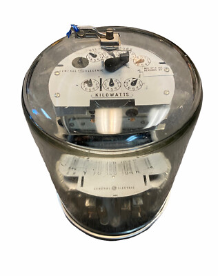 Electrical Meters - Ge Watthour Meter