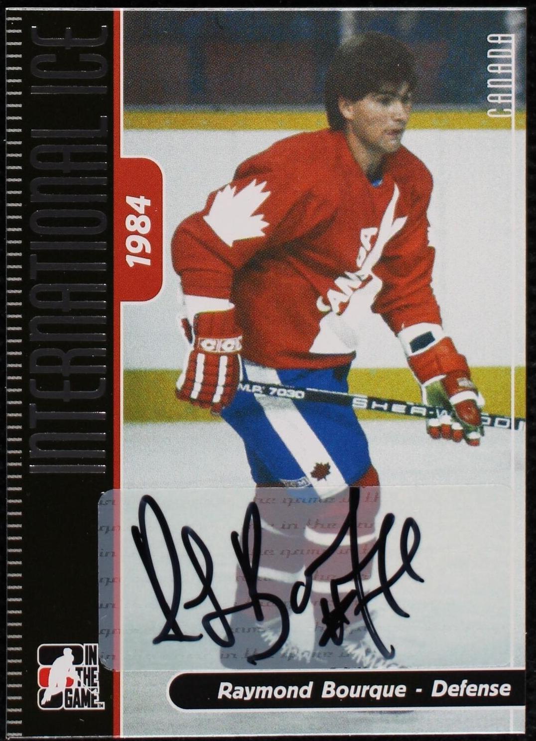 2006-07 In the Game-Used International Ice Signature Series ...