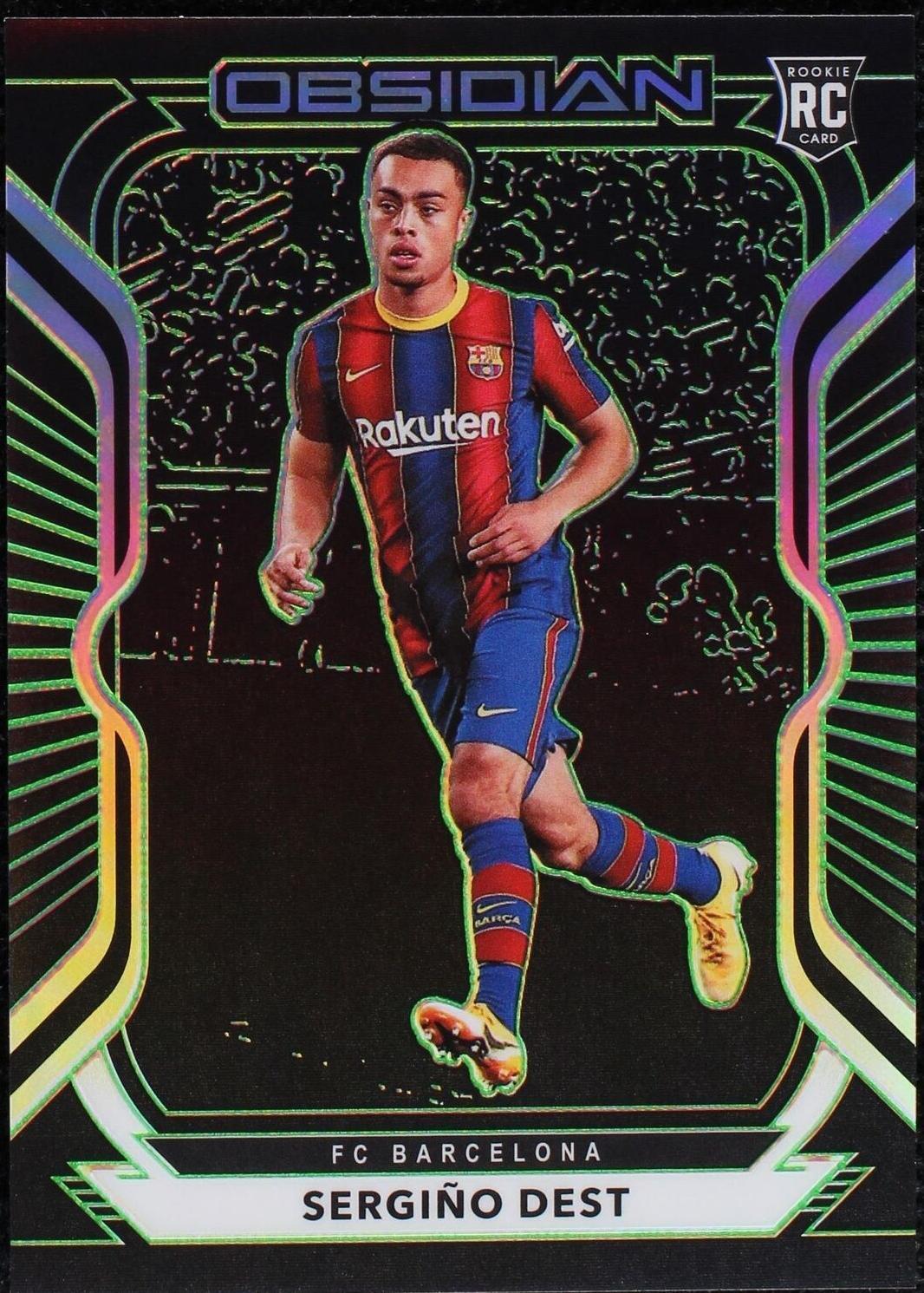 2020-21 Panini Obsidian - Sergino Dest #12 Electric Etch Green /25 for sale online | eBay