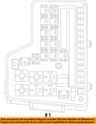 Battery Cable-positive Left Mopar 56000976ab