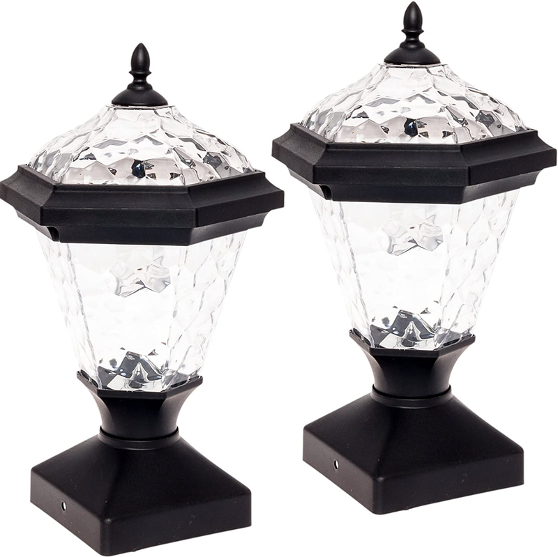 Greenlighting 4x4 Solar Led Post Cap Light Black | Solar-lights