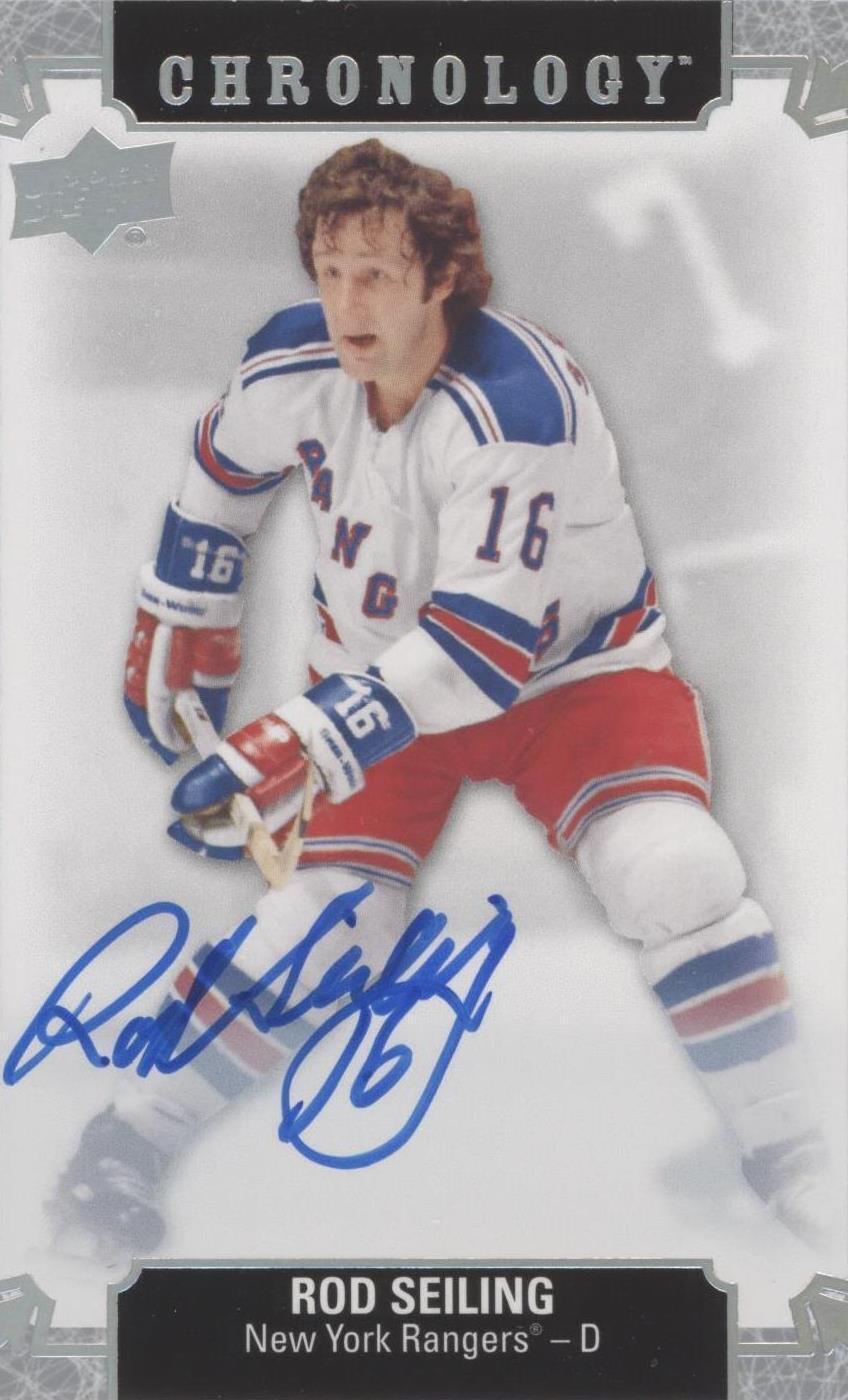 2018-19 Upper Deck Chronology - Franchise History Autographs Rod ...