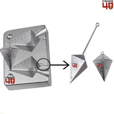 Hooks & Sinkers - Pyramid Sinker Mold