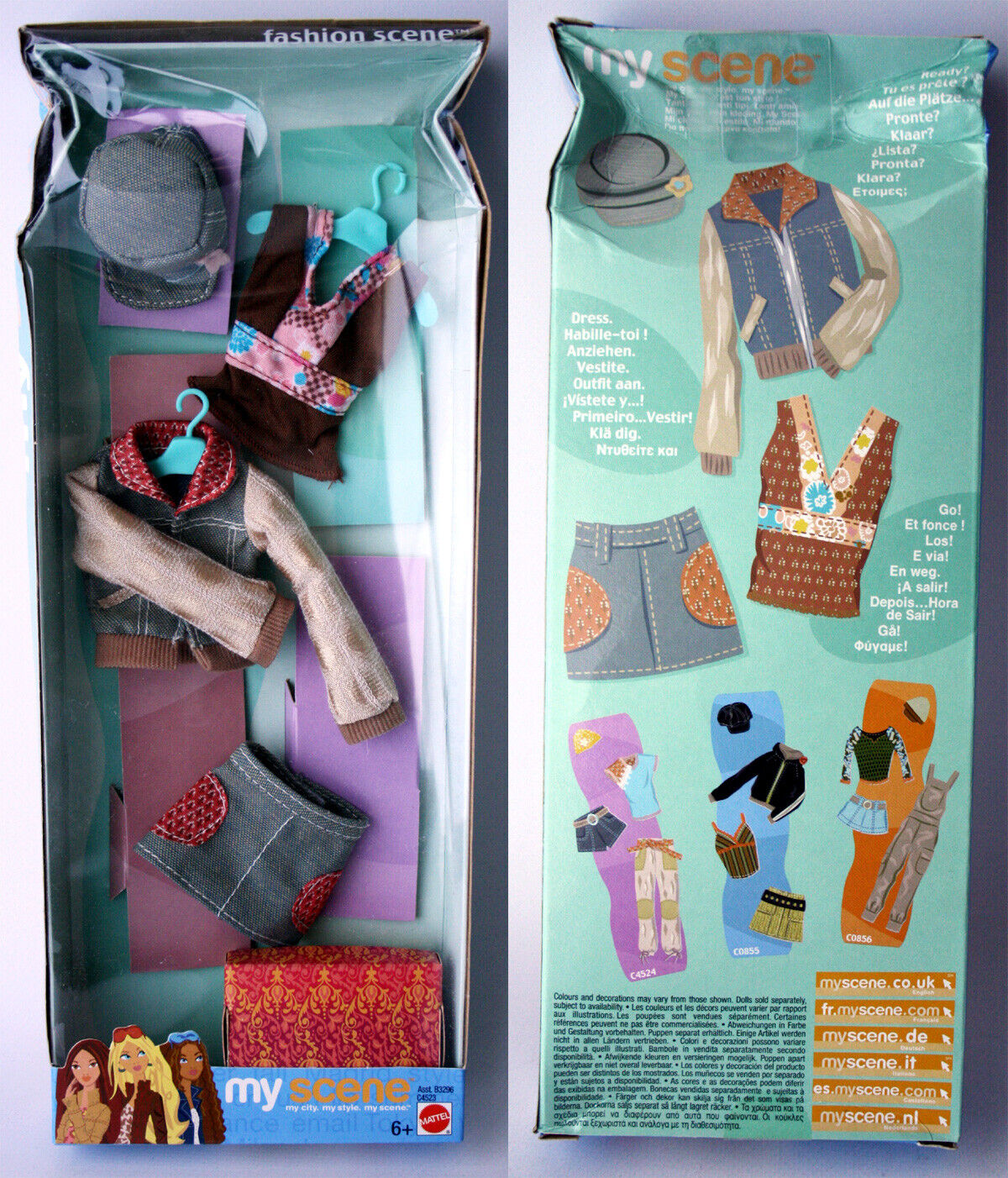 2003 MY SCENE MY CITY FASHION SCENE ACCESSORIES SET 2 2003 MY SCENE MY CITY FASHION SCENE ACCESSORIES SET 2