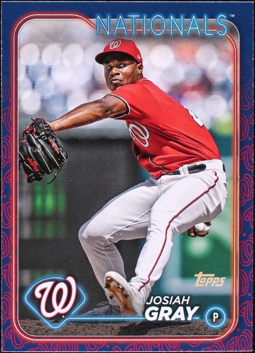 2024 Topps Series 2 - Josiah Gray #402 Team Color for sale online | eBay