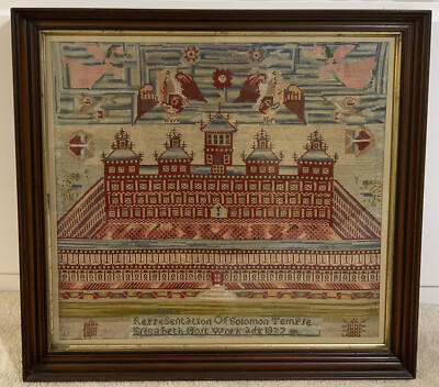 Samplers - Antique Frame Sampler