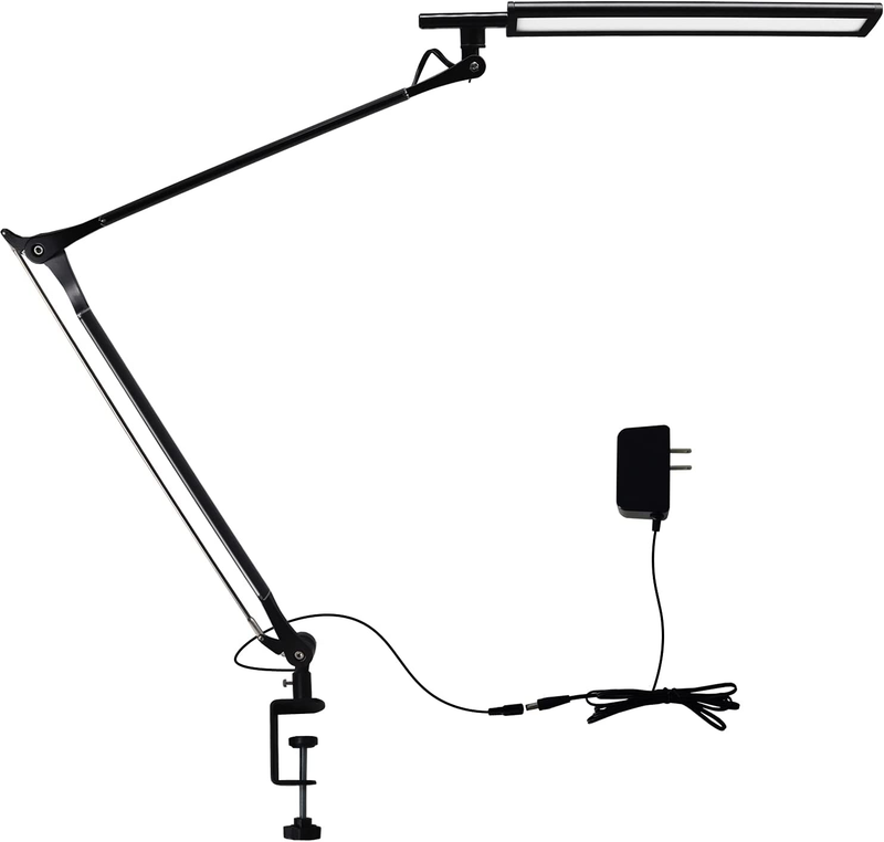 Swing Arm Drafting Table Lamp with Clamp,Led Desk