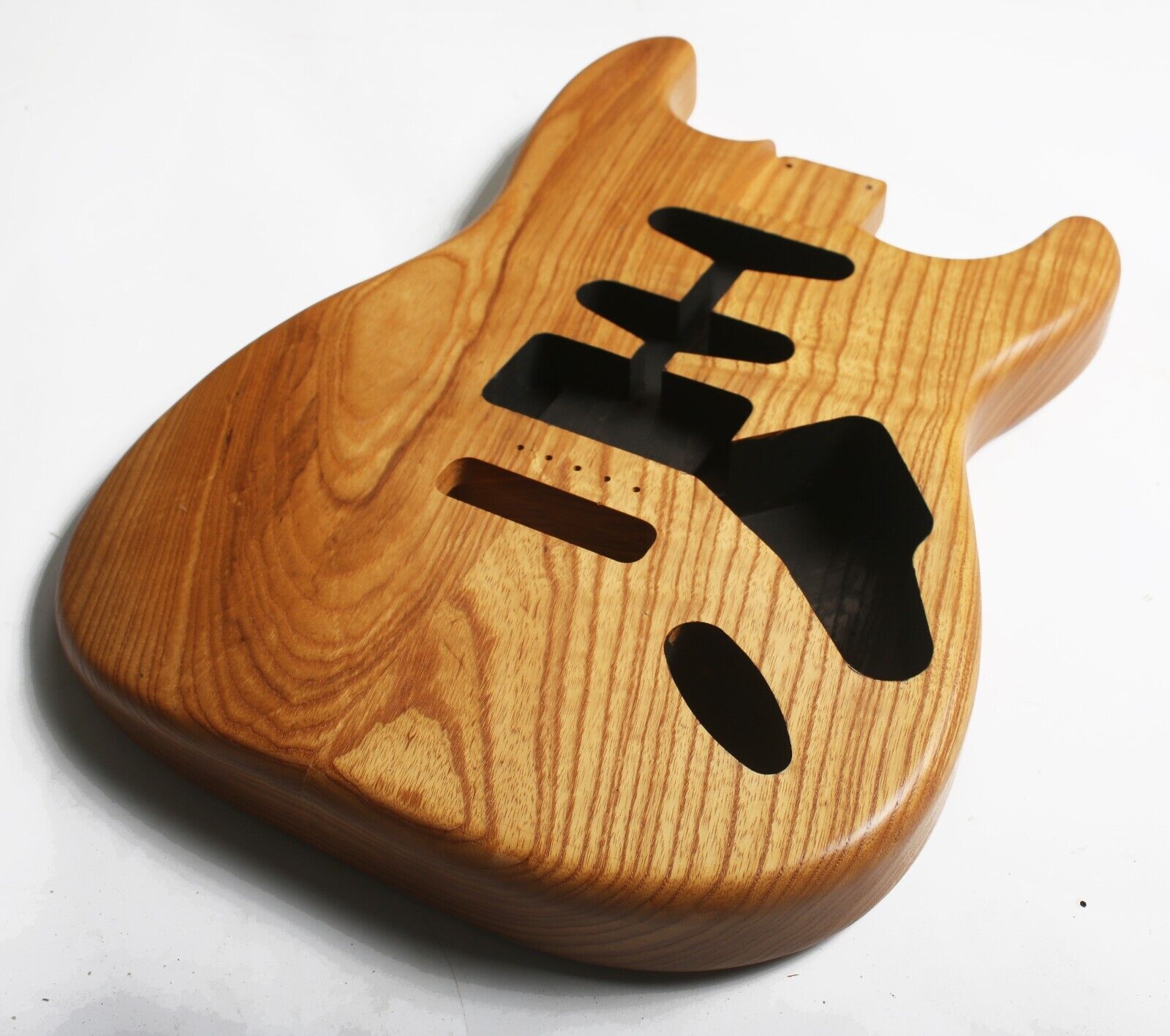 Strat SSH Vintage Electric Guitar Body 2pcs Roasted Swamp Strat SSH Vintage Electric Guitar Body 2pcs Roasted Swamp