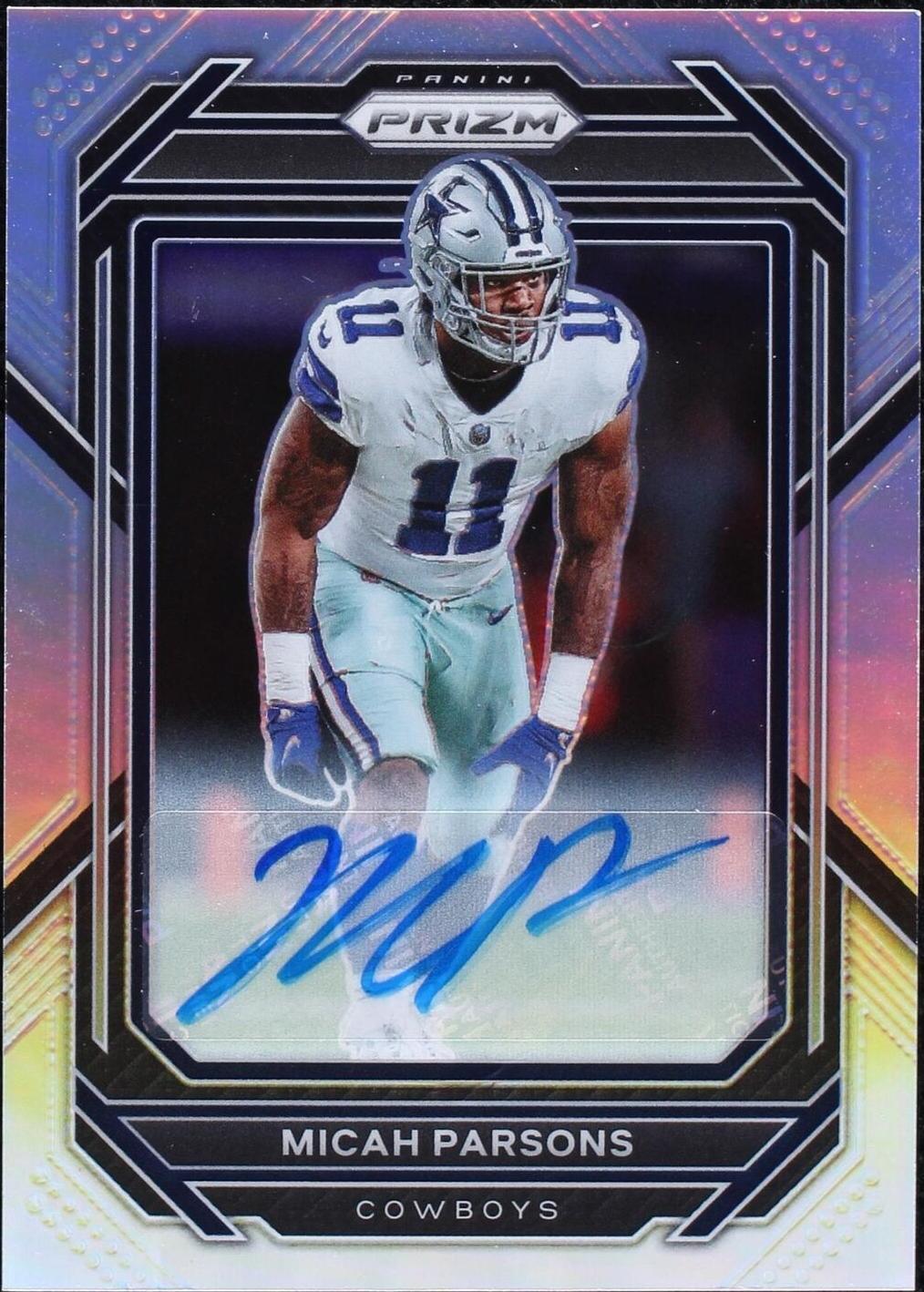 2022 Panini Prizm - Silver Prizm Autographs #82 Micah Parsons (AU) for ...