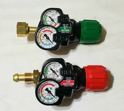 Oxy Acetylene Welding - Oxygen Acetylene Regulator Set