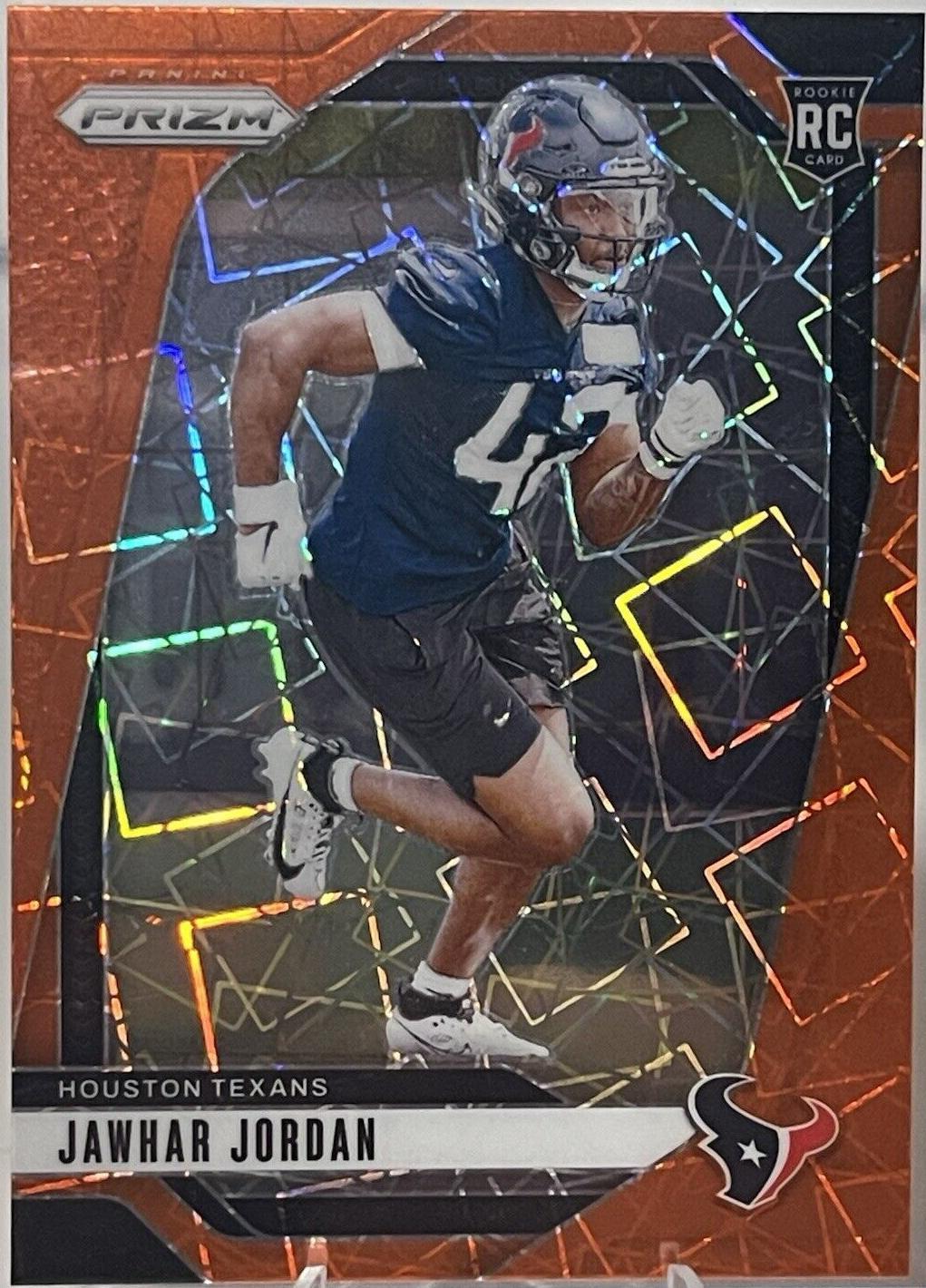 2024 Panini Prizm - Rookies Lazer Prizm #346 Jawhar Jordan (RC) for ...