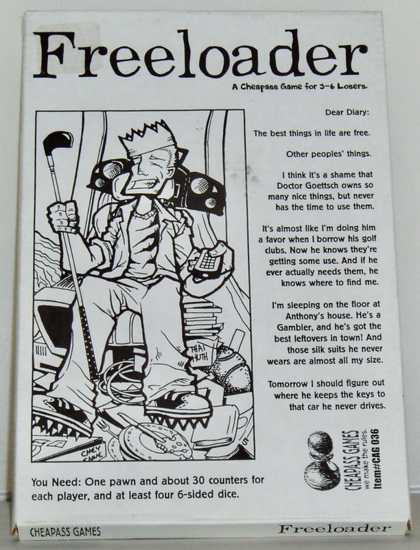 Freeloader (2002) – Board Game Guys