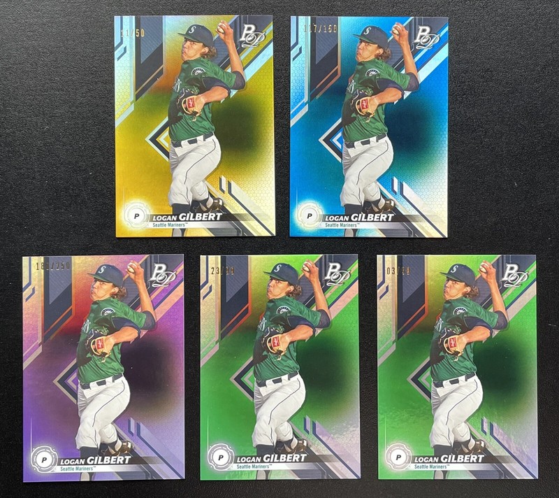 Logan Gilbert Baseball Card Database - Newest Products will be shown ...