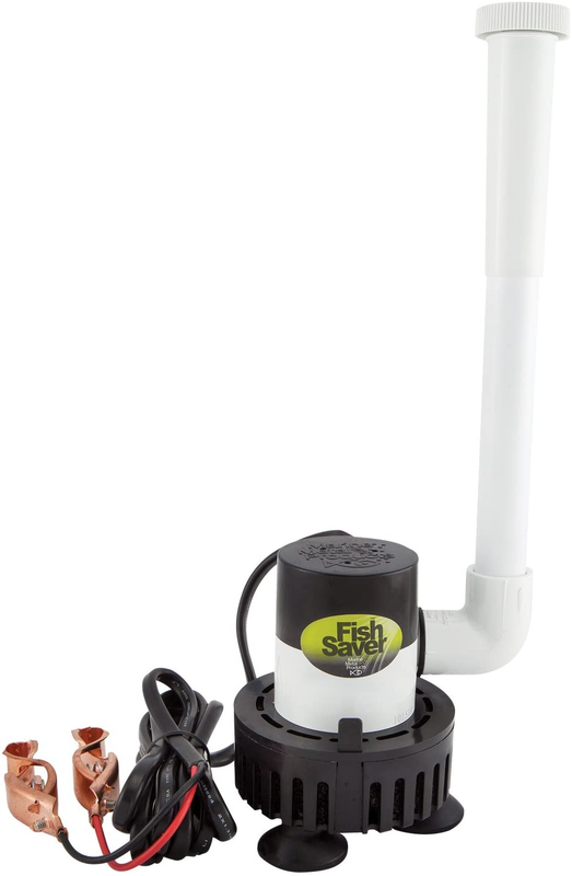 Marine Metal Livewell Aerator Kit with 12V Pump