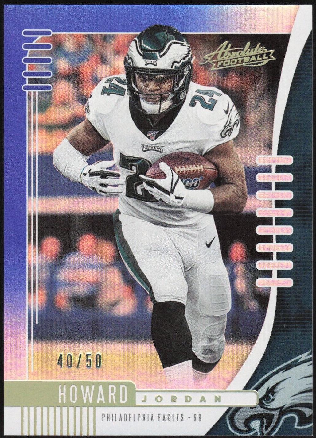 2019 Panini Absolute - Jordan Howard #56 Blue Diamonds /50 for sale ...