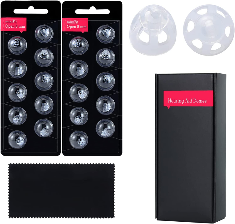 Oticon Minifit Open Vent Hearing Aid Domes Bass