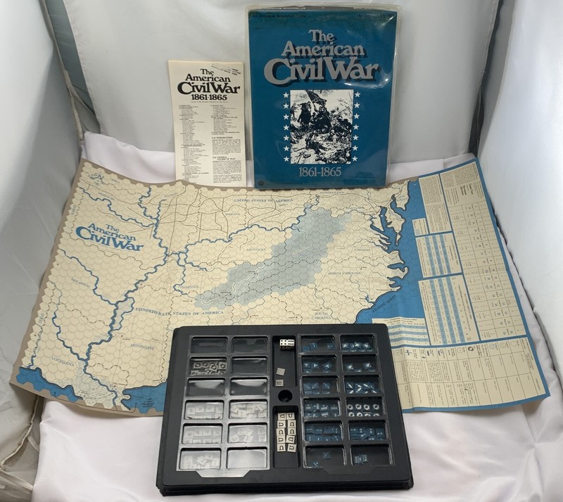 The American Civil War (1974) Board Game – Board Game Guys