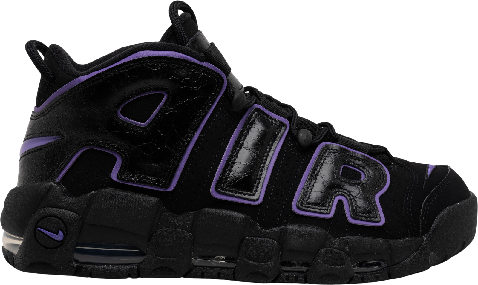 Size 11 - Nike Air More Uptempo '96 Black Action Grape for sale online ...