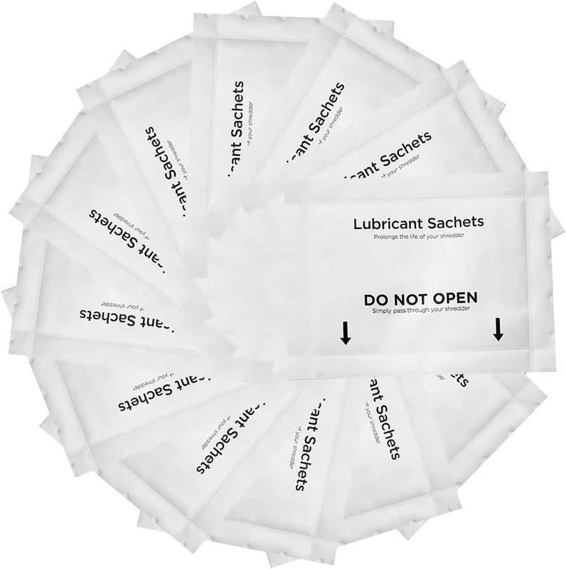 NC Paper Shredder Lubricant Sheets Shredder Oil Sheet