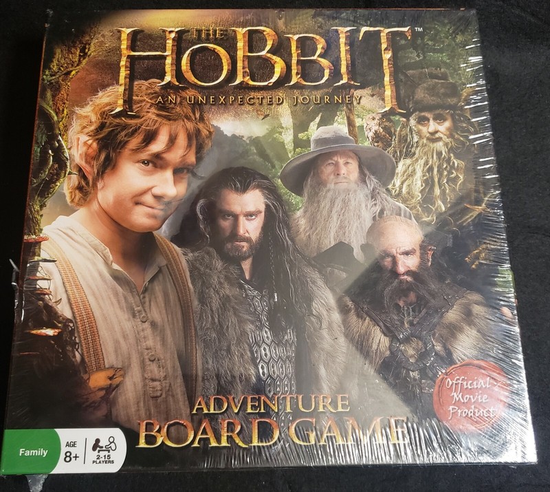 The Hobbit: An Unexpected Journey – Adventure Board Game (2012) Board ...