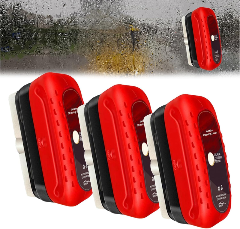 Automotive Oil Film Cleaning Brush,Gelmalls Glass Cleaner,Dodorado ...