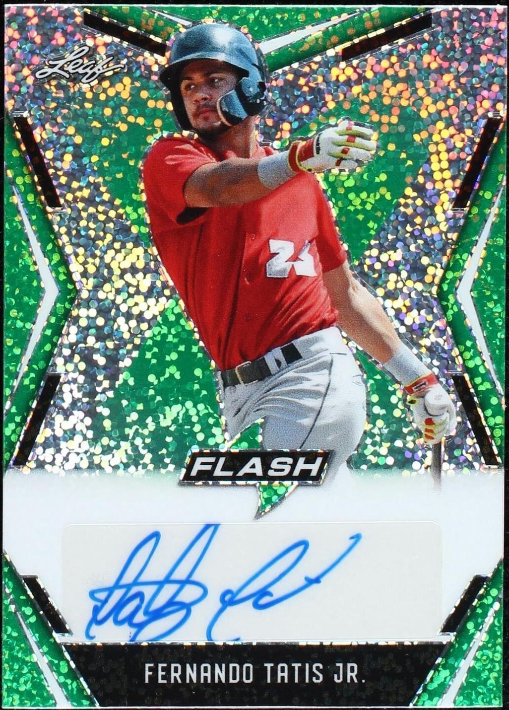 2020 Leaf Flash - Fernando Tatís Jr. #BA-FT1 Green /25 (AU) for sale ...