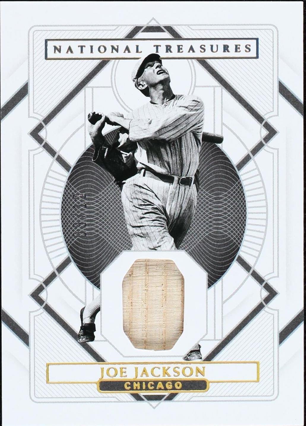 2021 Panini National Treasures - Joe Jackson #73 Holo Gold /10 (MEM, RC ...