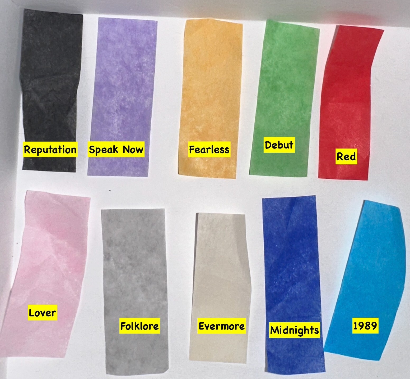 Eras Tour Confetti SNOW PIECE - Taylor Swift Met Life + Eras Tour Confetti SNOW PIECE - Taylor Swift Met Life +