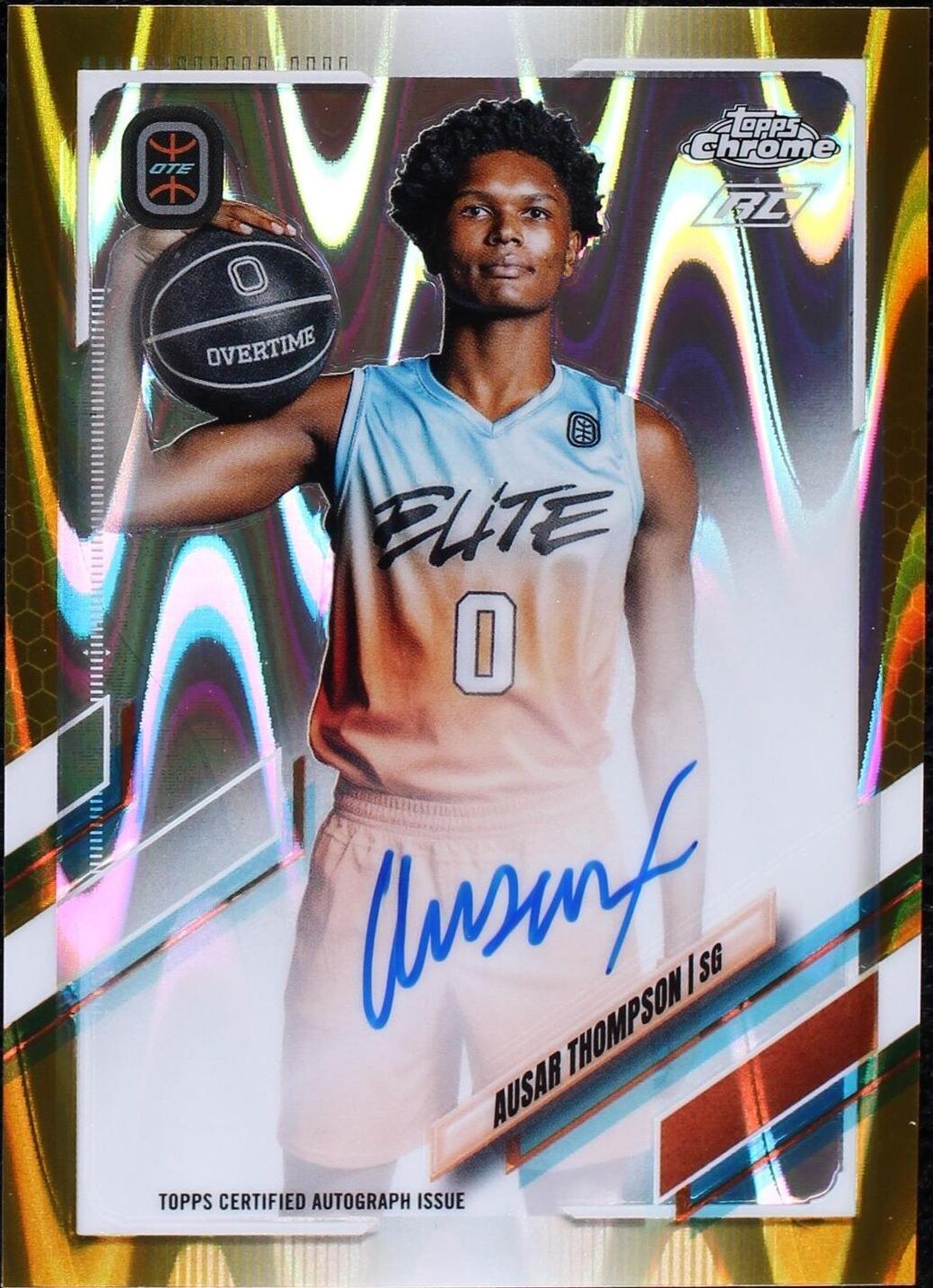 2021-22 Topps Chrome OTE Overtime Elite - Chrome Autographs Ausar ...