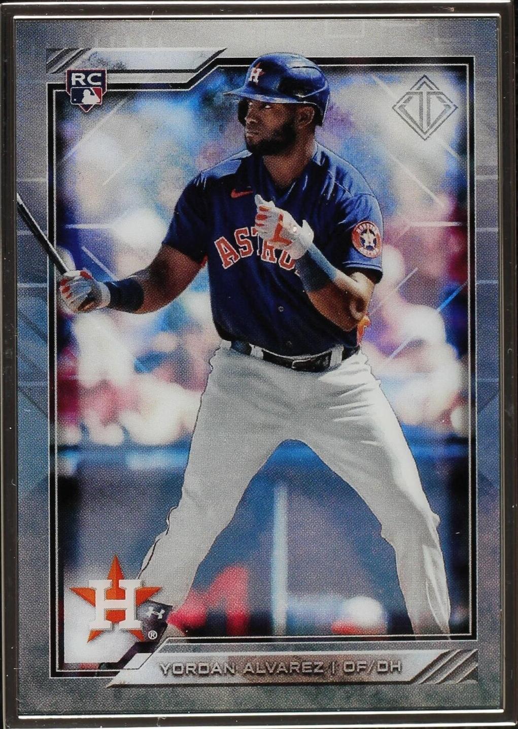 2020 Bowman Transcendent Collection - Bowman Icons Yordan Alvarez #24 / ...