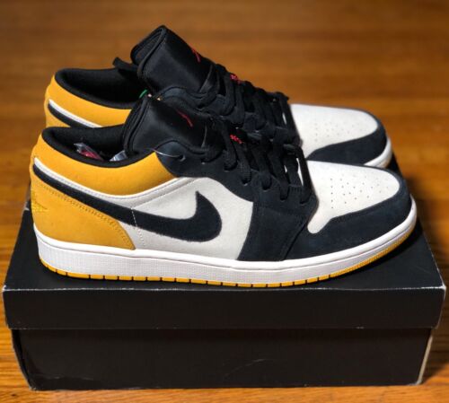 Nike Air Jordan 1 Low ' Sail University Gold ' - Size 12 Nike Air Jordan 1 Low ' Sail University Gold ' - Size 12