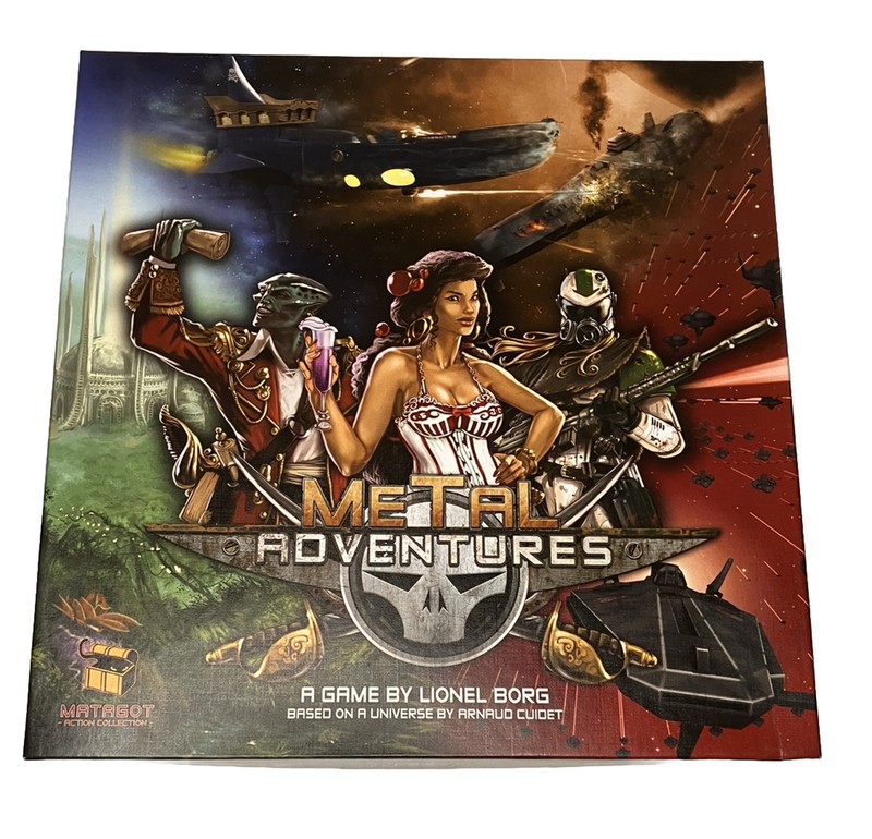 Metal Adventures (2015) Board Game – Board Game Guys