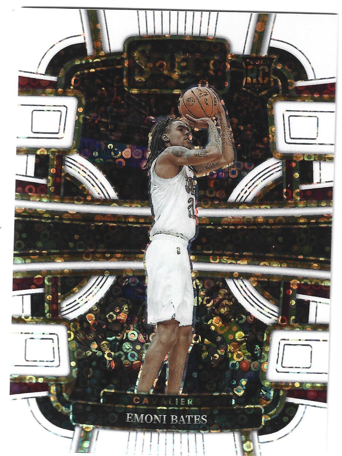2023-24 Panini Select - Concourse Emoni Bates #67 White Disco Prizm /75 ...