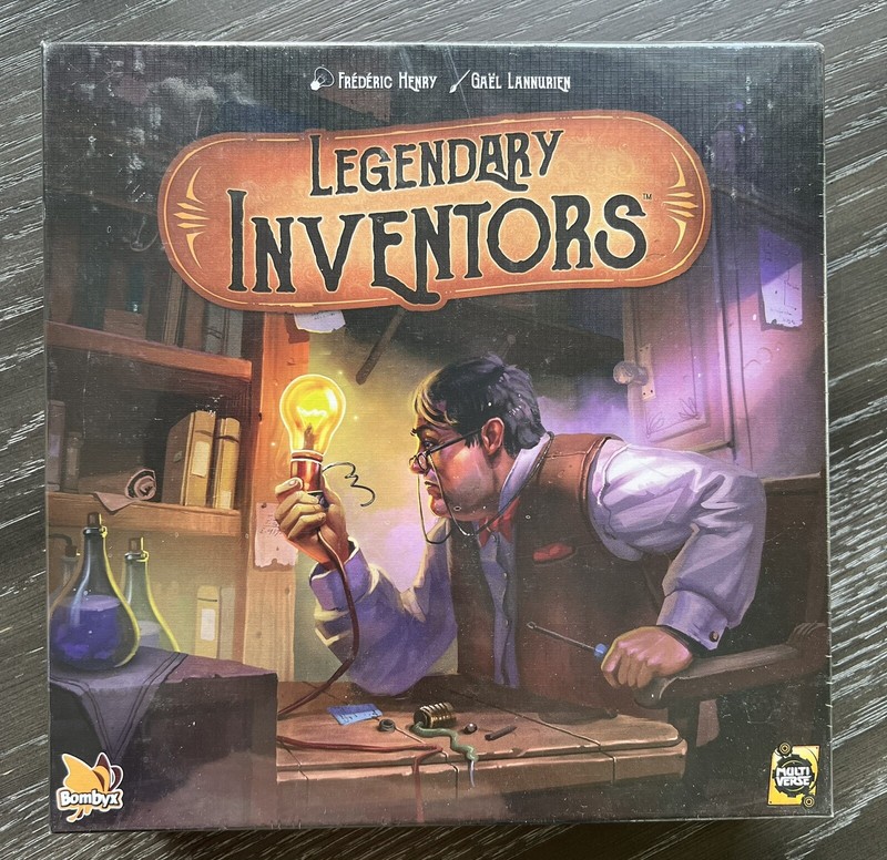 Legendary Inventors (2016) Board Game – Board Game Guys