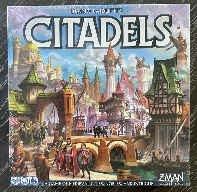 Citadels (2016) Board Game – Board Game Guys