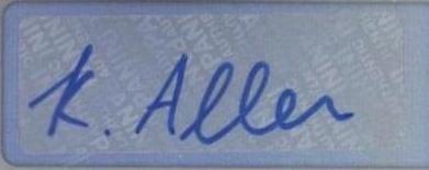 2017-18 Panini Status - Signatures Kadeem Allen #SG-KAL (AU, RC) for ...
