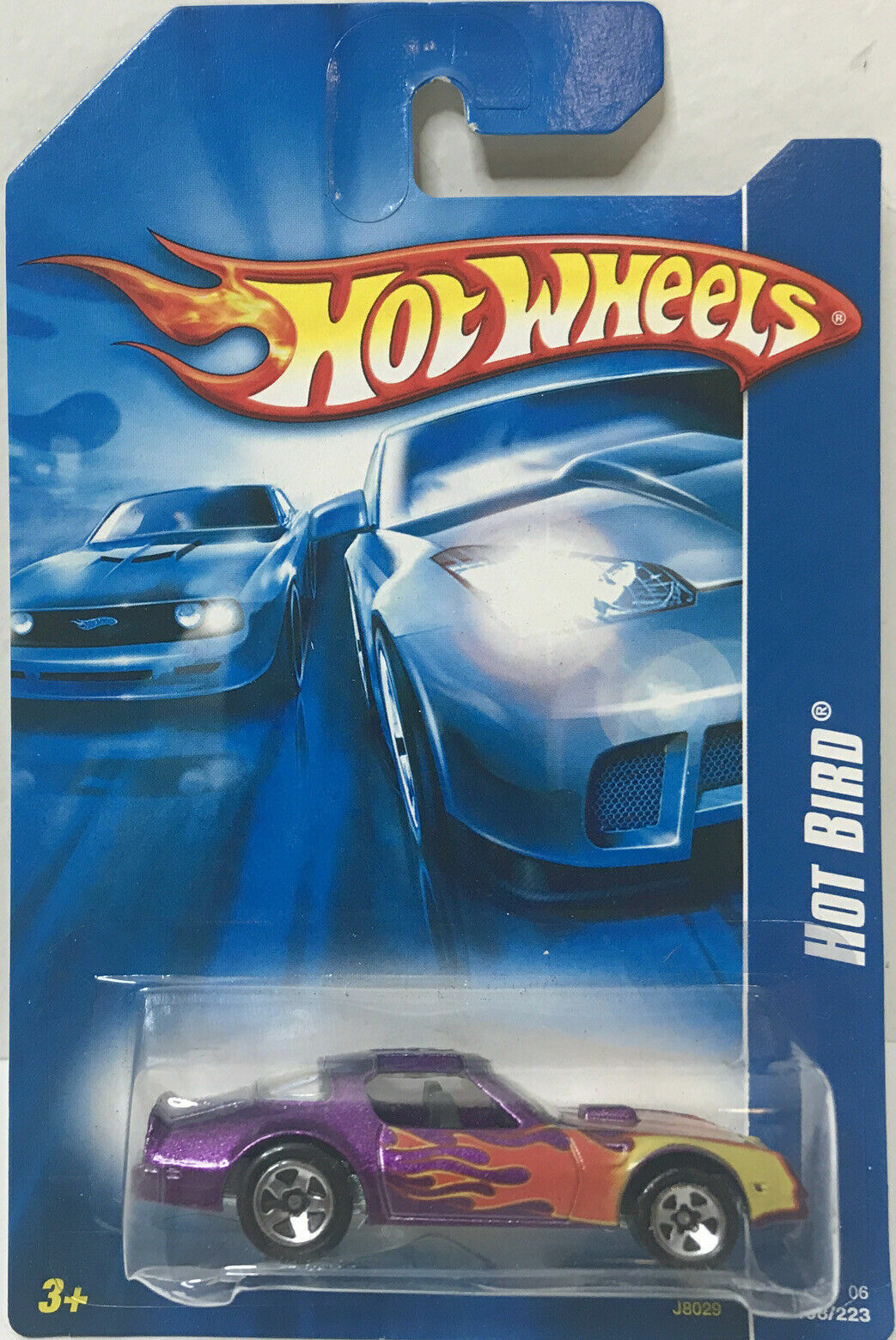 HOT BIRD PURPLE WITH ORANGE FLAMES & CHROME WHEELS HOT HOT BIRD PURPLE WITH ORANGE FLAMES & CHROME WHEELS HOT